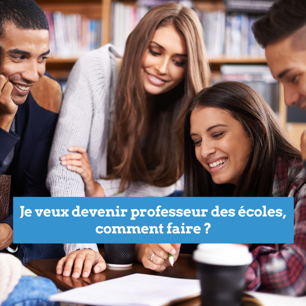 Je veux devenir professeur des écoles, comment faire ? | INSPÉ de l’académie de Versailles